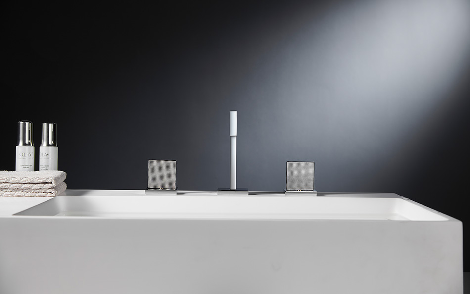 Two handle basin mixer | LUXERA